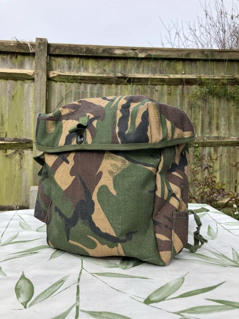 BRITISH ARMY DPM PLCE Gas Mask Bag Respirator Haversack Nylon Webbing ...