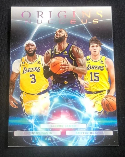 LEBRON JAMES ANTHONY Davis Austin Reaves 2023-24 Panini Origins Nucleus ...
