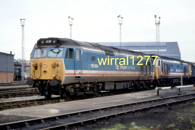 6X4 COLOUR RAILWAY photograph Class 50 50044 at Old Oak Common 01.89 £1 ...