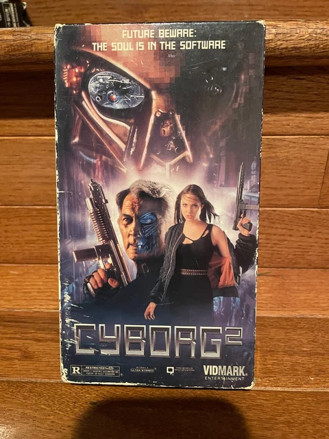 RARE OOP HORROR VHS SCI FI JACK PALANCE 90s CYBORG 2 THRILLER VIDMARK ...