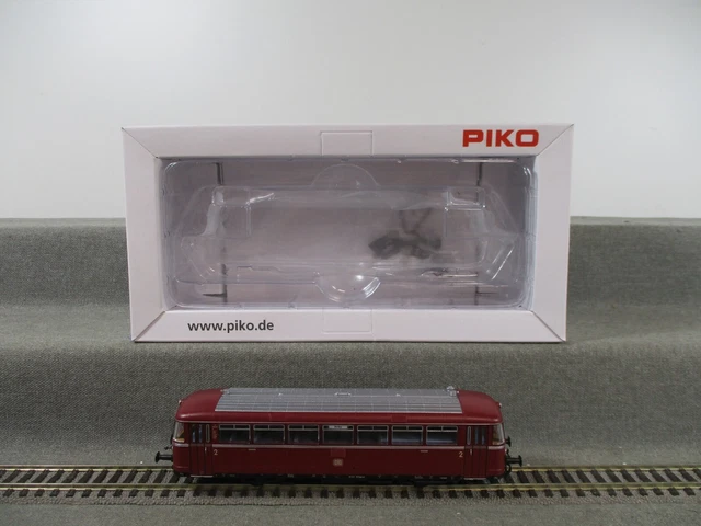 PIKO AC H0 52725/59615/52725 Schienenbus mit Beiwagen SET Digital der ...
