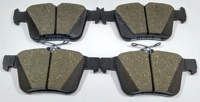 VW AUDI REAR Brake Pads Set 4 300 310Mm Discs Golf A3 Tt Seat Leon ...