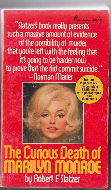 THE CURIOUS DEATH of Marilyn Monroe / Robert F Slatzer USA £27.60 ...