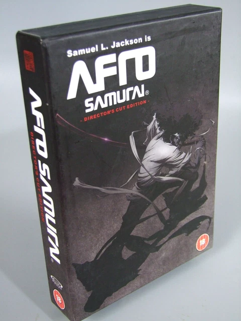 DVD, AFRO SAMURAI Directors Cut Boxset- Cert 18.....Grade A £5.00 ...