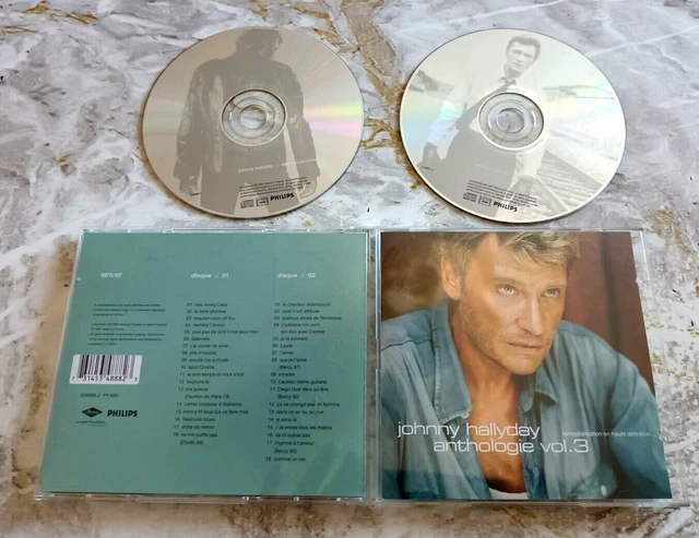 JOHNNY HALLYDAY - Anthologie Volume 3 - CD ( 1997 ) EUR 8,00 - PicClick FR