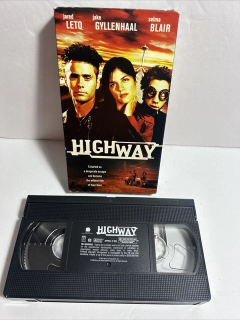HIGHWAY (VHS, 2002) Jared Leto Jake Gyllenhaal Selma Blair - Classic ...