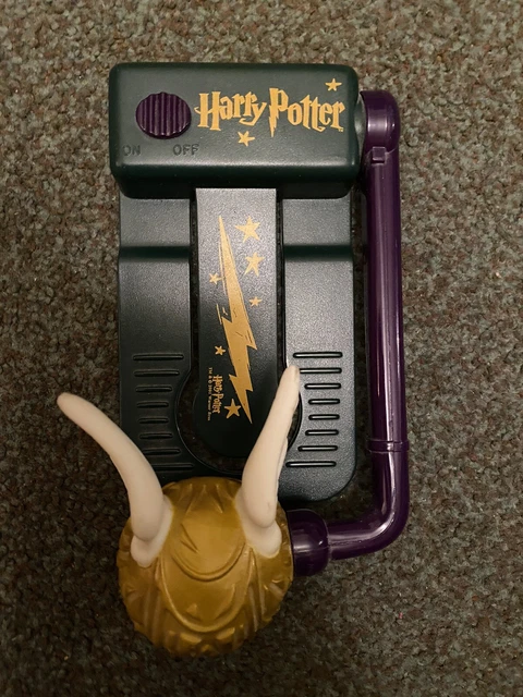 HARRY POTTER GOLDEN Snitch Quidditch Bookmark Book Light Torch EUR 40 ...