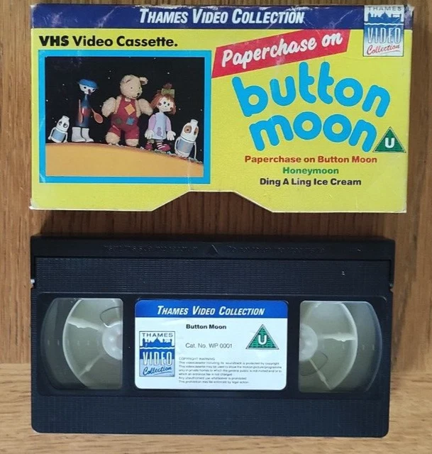 BUTTON MOON - Paperchase On Button Moon Thames Video Pal Vhs Video Kids ...