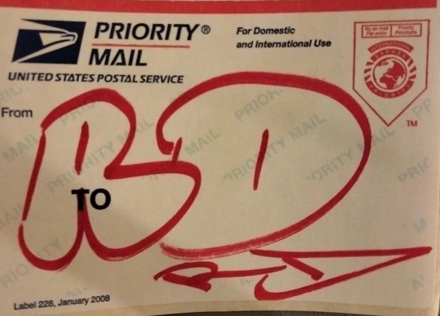 RD357 TAG SUR sticker USPS CRASH/QUIK/IZ/BLADE/DAZE/TKID/SEEN/JONONE ...