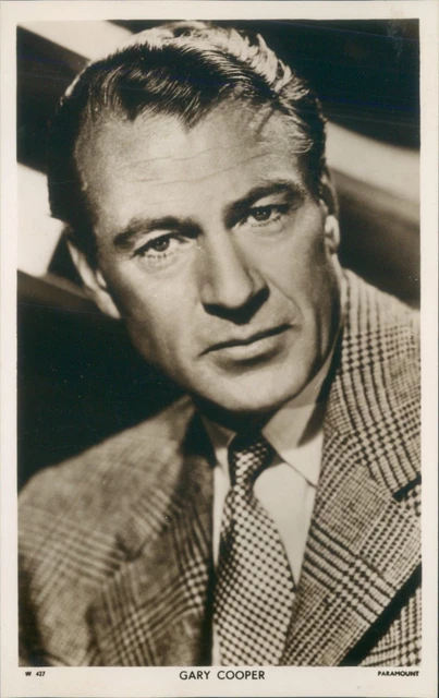 ACTOR GARY COOPER W 427 Picturegoer Film Star Real photo unposted £6.14 ...