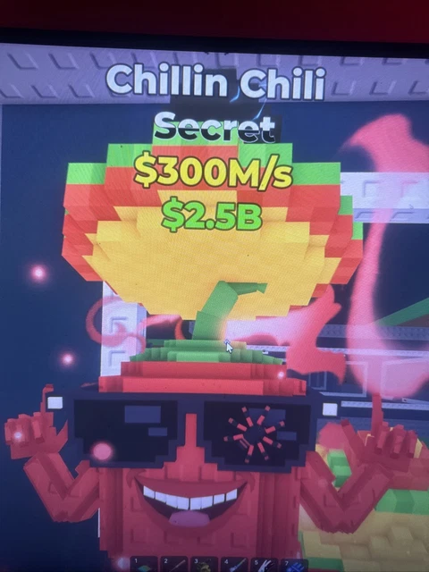 CHILLIN CHILI STEAL a brainrot 300M/s EUR 30,00 - PicClick DE