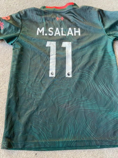 LIVERPOOL FC KIT - Approx 8-9 Years Number 11 M.SALAH on the back. £5. ...