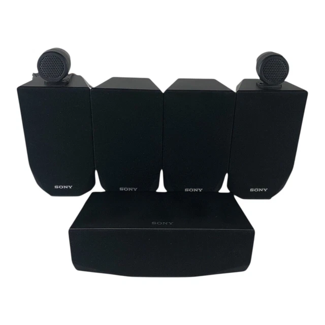 SONY SURROUND SOUND Speaker System 1 x SS-CTB121, 4 x SS-TSB121 Free ...