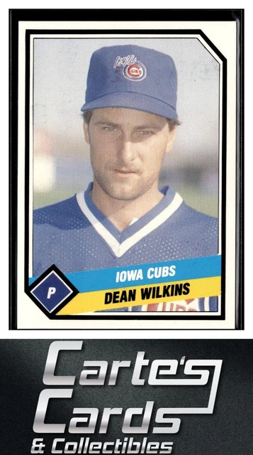 DEAN WILKINS 1989 CMC Iowa Cubs #10 Chicago EUR 2,14 - PicClick FR