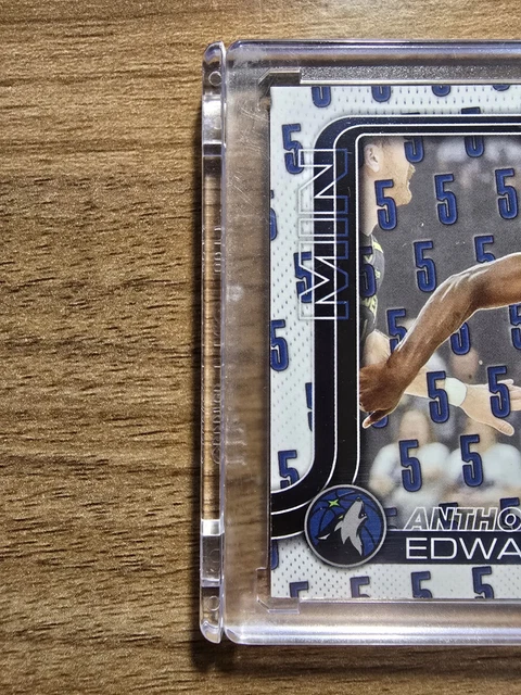 2025-26 TOPPS BASKETBALL Anthony Edwards🔥 CASE HIT 🔥 Player Number SSP ...