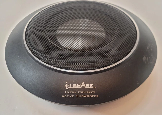 IN PHASE USW10 Ultra Compact Underseat Active Subwoofer ONLY 300W 4Ohm ...