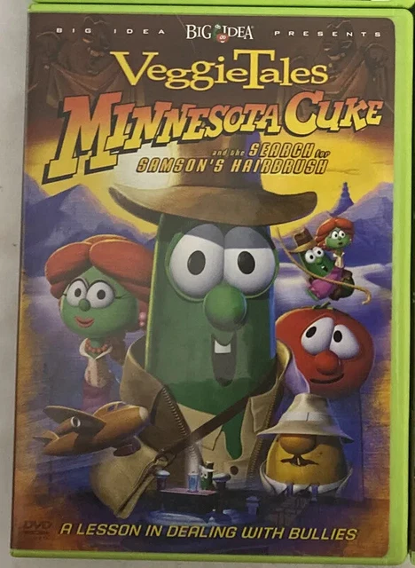 VEGGIETALES MINNESOTA CUKE & The Search For Samson’s Hairbrush (DVD ...
