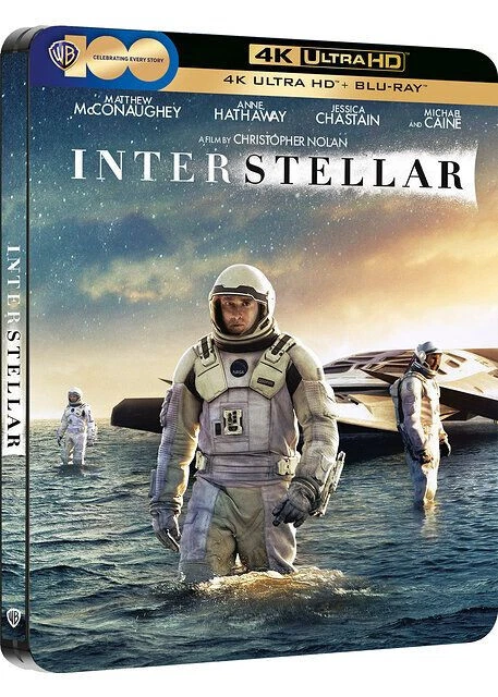 INTERSTELLAR 4K ULTRA HD Blu-Ray Édition limitée collector boîtier ...