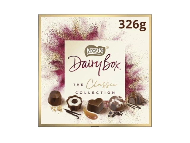 NESTLE DAIRY BOX The Classic Collection Assortment of Milk Chocolates ...