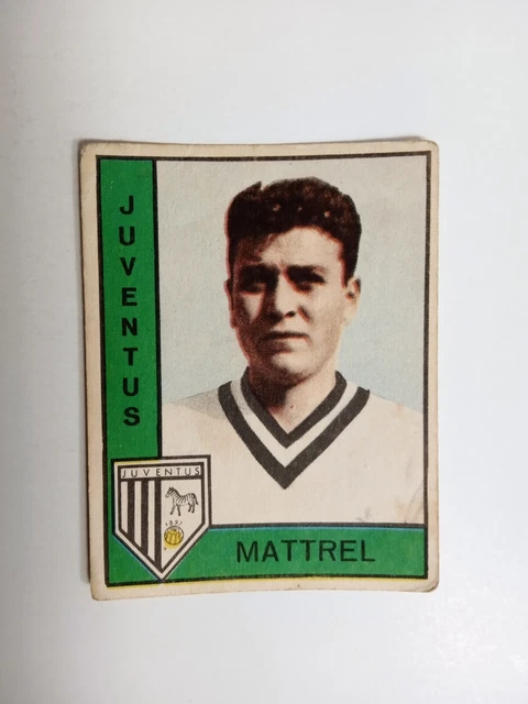 FIGURINA CALCIATORI PANINI 1962/63 Juventus Mattrel Da Recupero EUR 50 ...