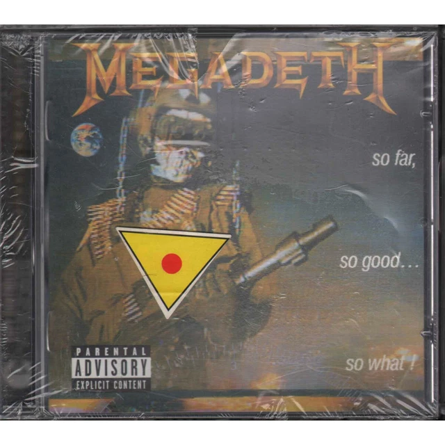 MEGADETH CD SO Far So Good So What / Emi Capitol Records Scellé ...
