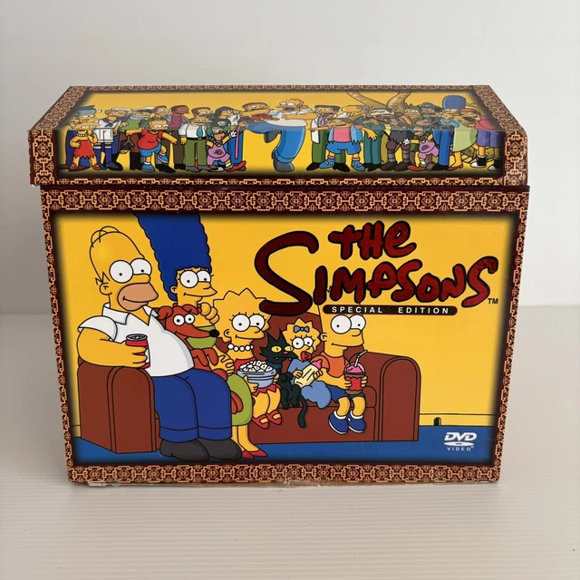 RARE THE SIMPSONS Special Edition DVD Collector Chest | Seasons 1-24 Box Set EUR 469,99 ...