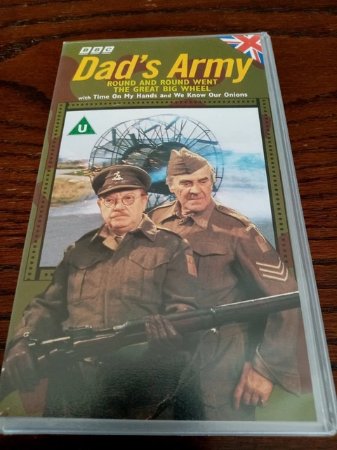 VHS TAPE COMEDY Video Cassette Dad's Army U Round And Round £5.50 ...