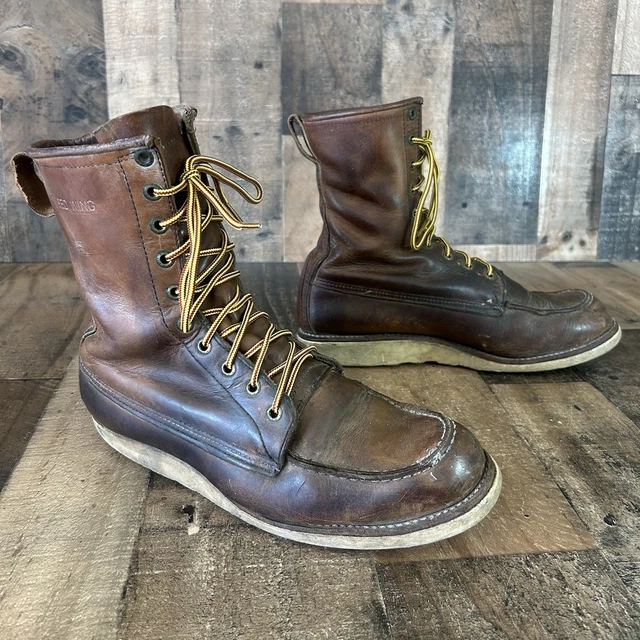 RED WING IRISH Setter 4583 Moc Toe Work Boots Mens 9.5 D £159.68 ...