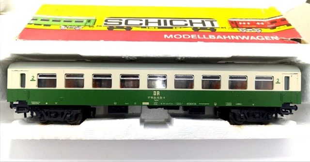 SCHICHT PIKO REKOWAGEN DR Personenwagen DDR Modelleisenbahn HO 1:87 EUR ...