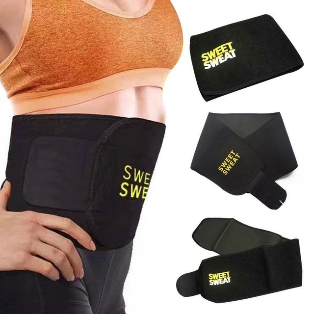 MEN WOMEN WAIST Trimmer Belt Hot Sweat Wrap Tummy Stomach Weight Loss ...