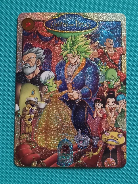 DISNEY BULMA BROLY Dragon Ball Z Dbz Cards Card Holo Prism Flash Foil ...