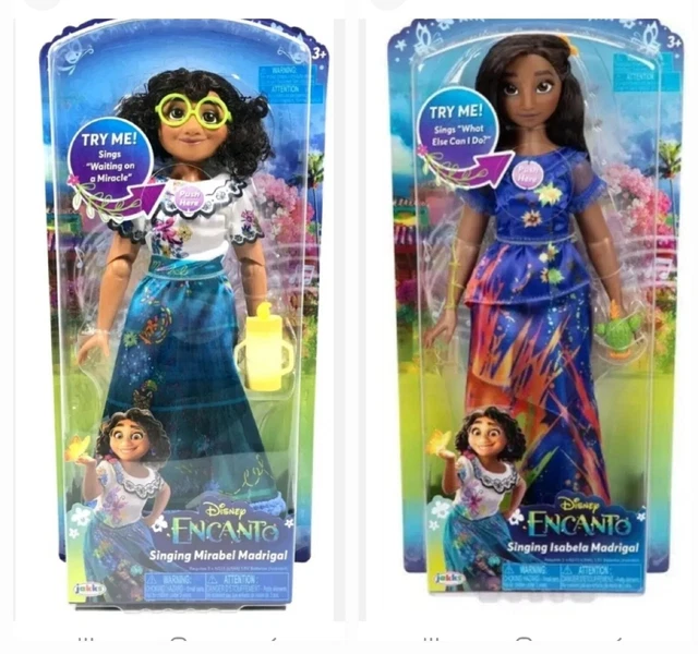 DISNEY ENCANTO MIRABEL And Isabela Singing Movie Dolls 11" New ...