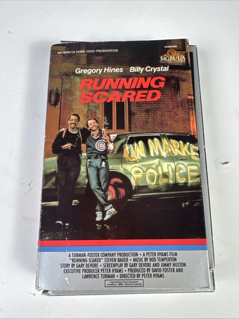 RUNNING SCARED VHS 1st Release 1986 MGM Big Box Billy Crystal - Rare ...