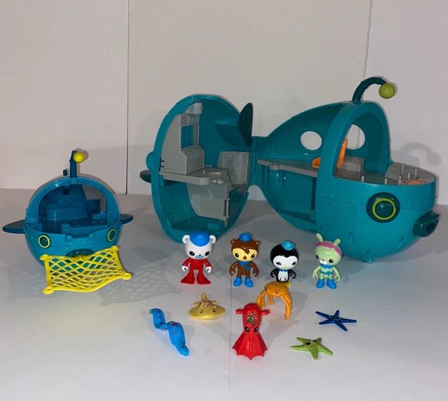 FISHER PRICE OCTONAUTS HUGE Gup-A Mega Pack vehicle Mission Submarine ...