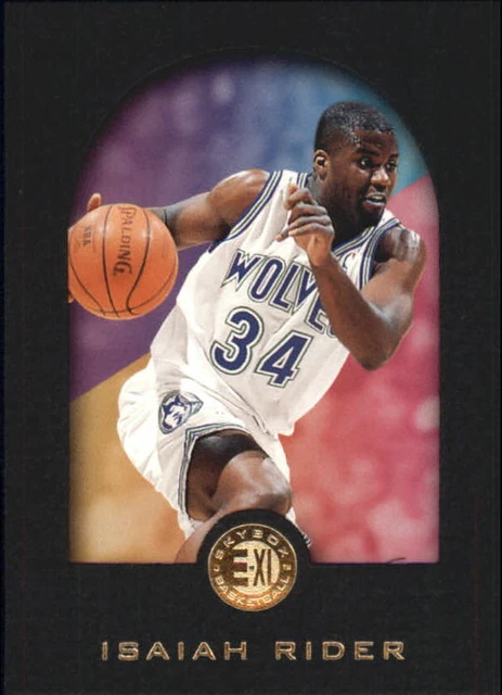 1995-96 E-XL MINNESOTA Timberwolves carte basketball #51 Isaiah Rider EUR 1,66 - PicClick FR