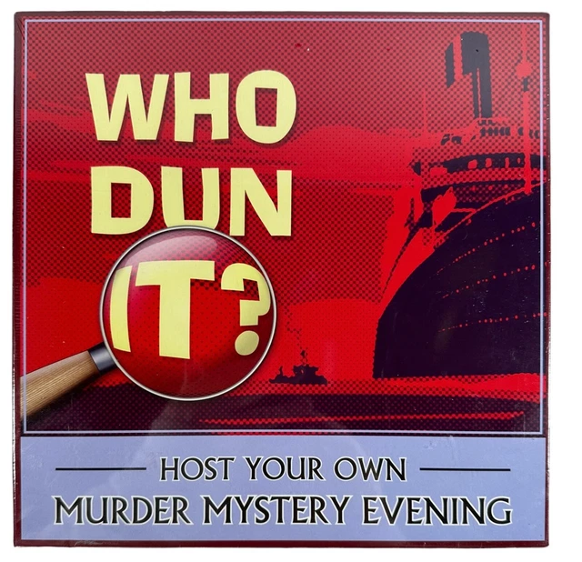 WHO DUN IT ? Host Your Own Murder Mystery Evening by Cheatwell 2008 ...