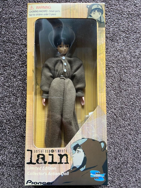 SERIAL EXPERIMENTS LAIN Toynami Kigurumi Bear Figure - VERY RARE NEW ...