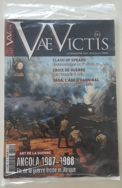FIGURINE MAGAZINE - VAE VICTIS 154 - 2021 JAN-VEC - Jeu inclus Angola ...