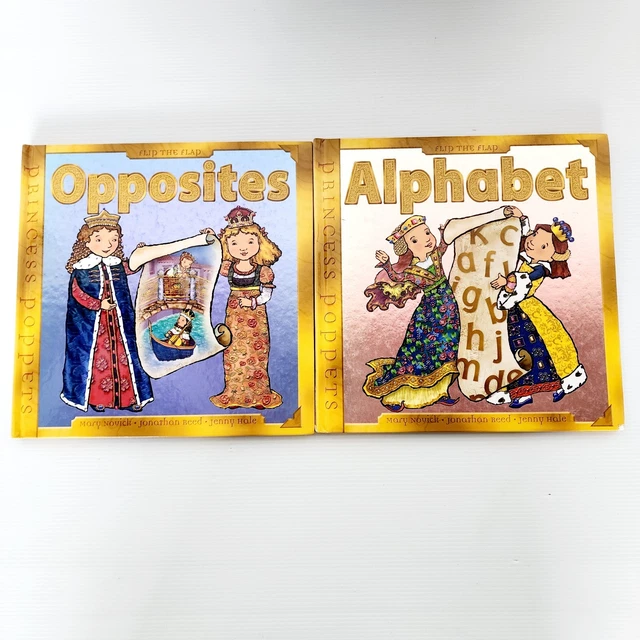 OPPOSITES ALPHABET FLIP The Flap Mary Novick Book Bundle Lot Hardcover ...
