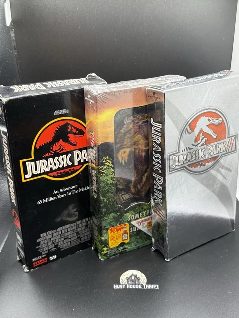 JURASSIC PARK BUNDLE Trilogy VHS Movies $20.00 - PicClick CA
