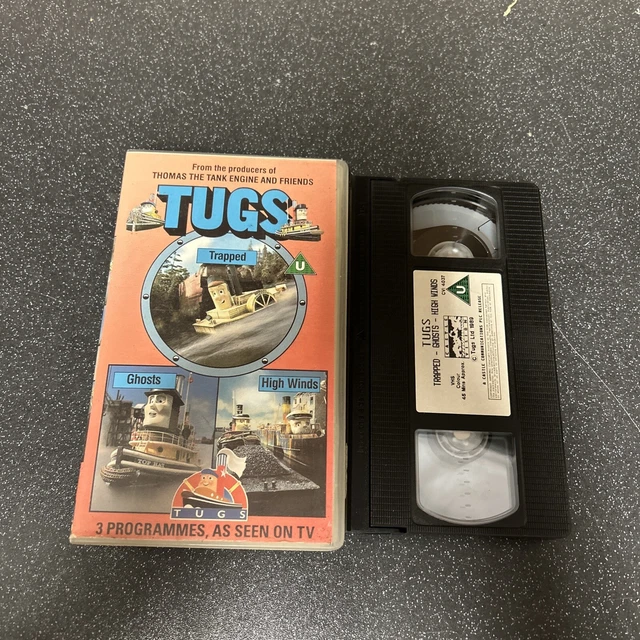 TUGS (VHS/PAL) TRAPPED / Ghosts / High Winds Released 1989 £29.99 ...