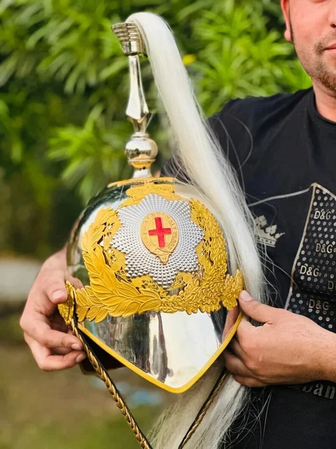 BRITISH HOUSEHOLD ROYAL Cavalry troopers Helmet British military Guards ...