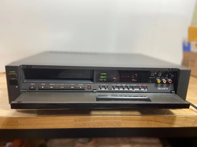 SONY SL-HF2000 SUPER Beta Betamax HiFi Stereo Player Recorder VCR Deck ...