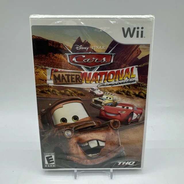 DISNEY PIXAR CARS: Mater-National Championship (Nintendo Wii, 2007) New ...