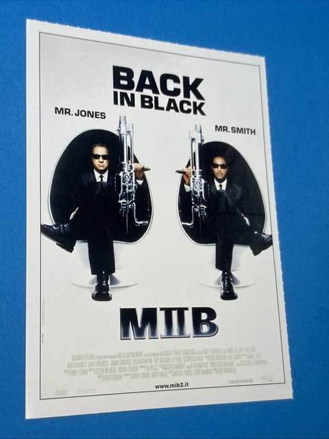 MEN IN BLACK II - Poster - Mini locandina ciak EUR 7,39 - PicClick IT