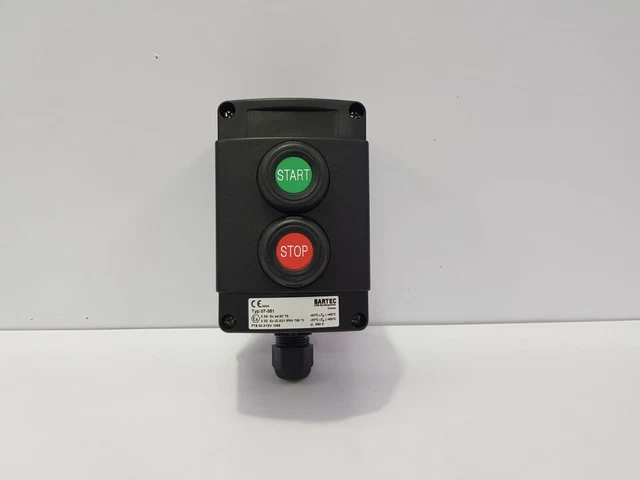 BARTEC START STOP Button Control Station Switch 07-351 / Fast Ship EUR ...