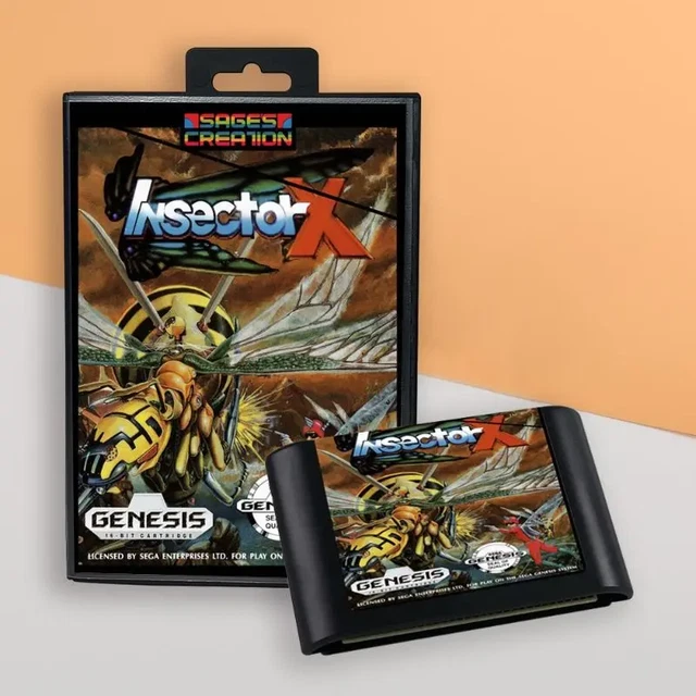 SEGA MEGADRIVE GENESIS Insector X Brand New No Manual Not Sealed EUR 47 ...