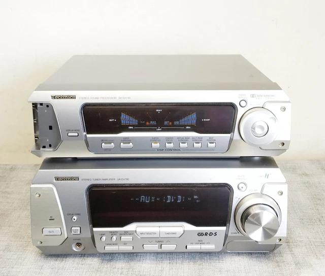 TECHNICS SA-EH790 STEREO Amplifier + SH-EH790 Sound Processor. £29.95 ...