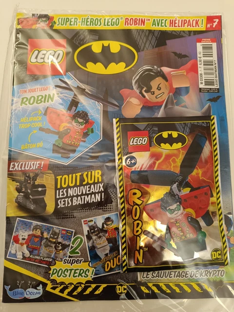 MAGAZINE LEGO BATMAN N°7 avec LEGO DC Super Heroes Batman II Robin EUR ...
