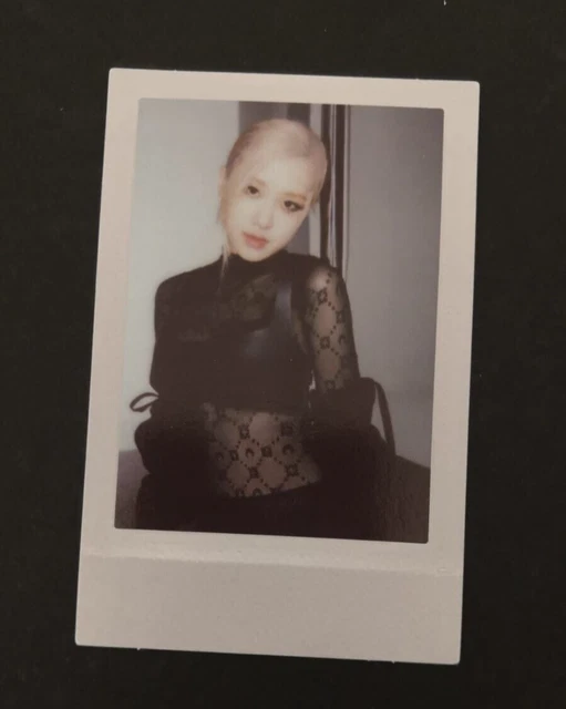 BLACKPINK [ROSE'] POLAROID PHOTOCARD - 2nd Album BORN PINK (Gray version) Vol.2 EUR 11,65 ...